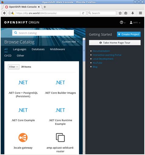 CentOS 7 OpenShift 3 7 Add New Users Server World