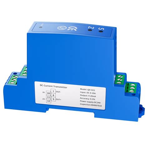 Ac Dc 0 1a 0 5a 0 10a 0 15a Current Transmitter 4 20ma Rs485 0 10v 0 5v Output 35mm Din Rail