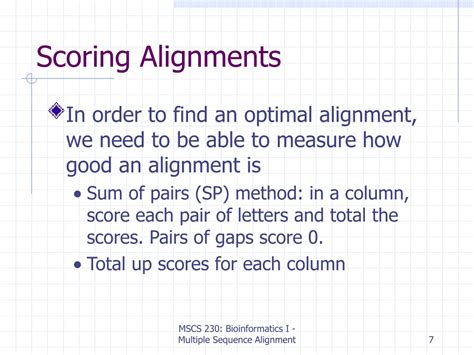 Ppt Multiple Sequence Alignments Powerpoint Presentation Free
