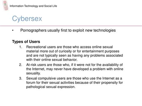 Ppt Cybersex Porn And Filtering Powerpoint Presentation Free