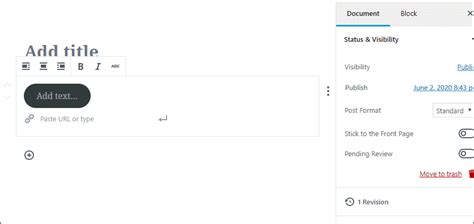 Building Page Gutenberg Editor Digital Experience Hub