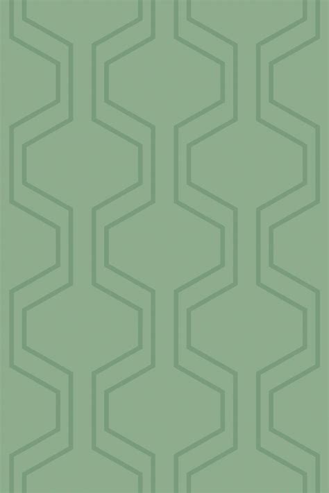Green Geometric Sage Peel And Stick Wallpaper Or Non Pasted