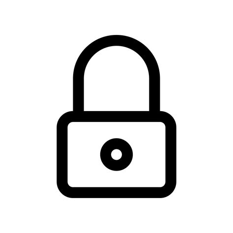 Lock Icon For Your Website Design Logo App UI 20936251 Vector Art At Vecteezy