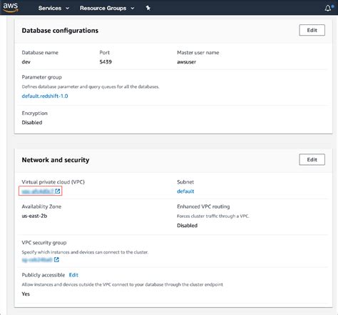 firewall access for aws redshift ibm cloud pak for data as a service