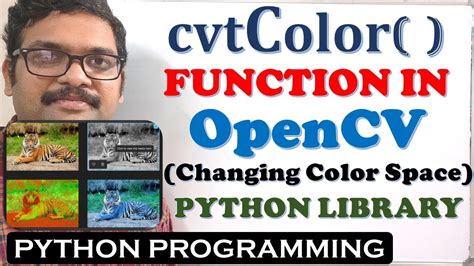 Cvtcolor Functions In Opencv Pyhton Library Computer Vision