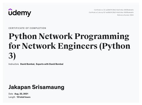 Jakapan Srisamaung On Linkedin Udemy Pythonprogramming Network