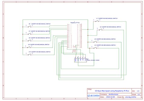Macropad Using Raspberrypi Pico And Circuit Python