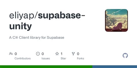 Github Eliyapsupabase Unity A C Client Library For Supabase