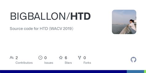 Github Bigballonhtd Source Code For Htd Wacv 2019
