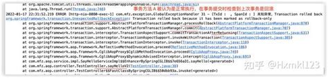 Spring 事务套事务，异常回滚时报错问题，transaction Rolled Back Because It Has Been Marked As Rollback Only 知乎