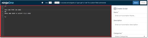 Ninjaone Script Library Ninjaone