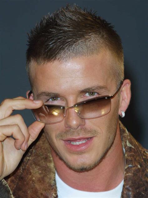 David Beckhams Best Haircuts And Styles Through The Years