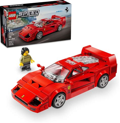 Lego Speed Champions Ferrari F40 Supercar Toy Car Model