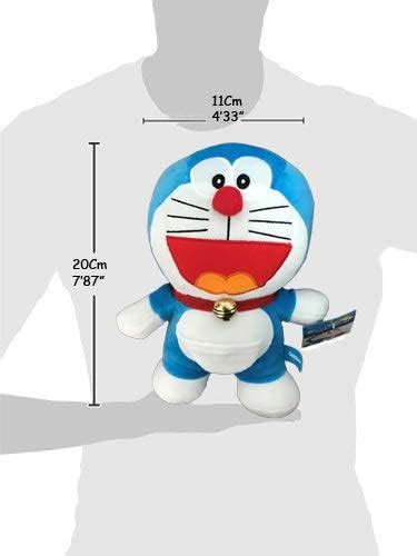 Plush Of Doraemon Robot Cat Open Mouth Laughing Version 20cm 8″ Original And Official Toptoy