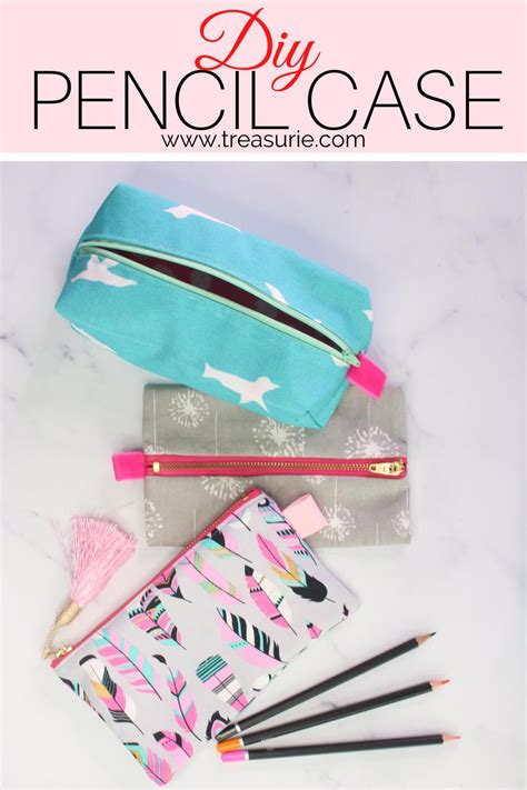 Diy Pencil Case Tutorial 3 Easy Styles