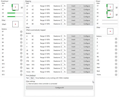 Force Feedback Not Working Issue Csutorasa XOutput GitHub