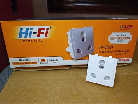 16 Amp 16a Hi Fi Multi Socket At ₹ 35 Piece In Dahod Id 2854954211573