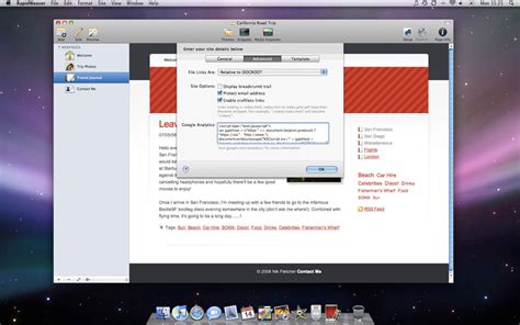 ∞ rapidweaver update adds snow leopard compatibility