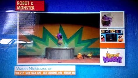 Nicktoons Uk Robot And Monster Youtube