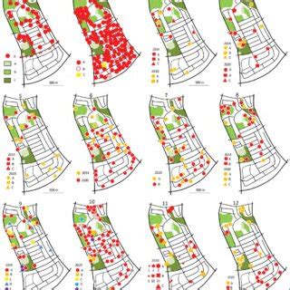 Distribution Of Breeding Pairsoccupied Territories Of Bird Species In