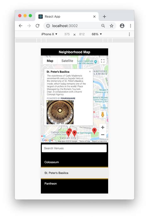 GitHub Aosmon React Neighborhood Map