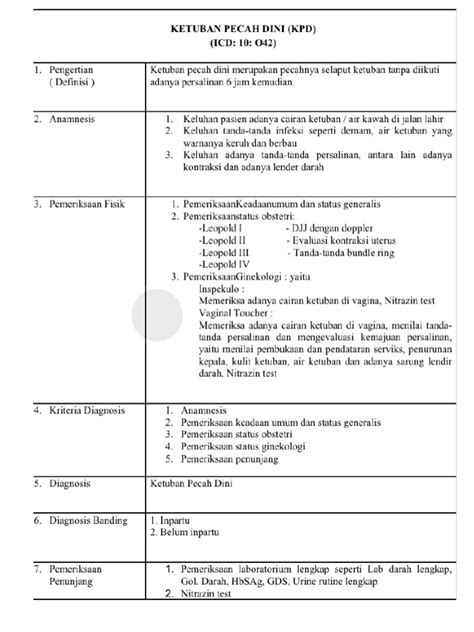 Clinical Pathway Pdf