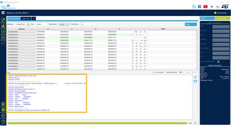 how to use stm32cubeprogrammer to access the usart