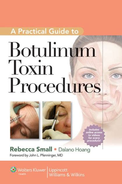 A Practical Guide To Botulinum Toxin Procedures By Rebecca Small Md Faafp 9781609131470