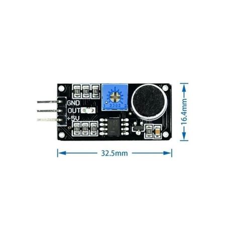 聲音傳感器模塊 聲音模塊 mic模塊 聲音檢測模塊 智能小車 arduino【現貨】 yahoo奇摩拍賣