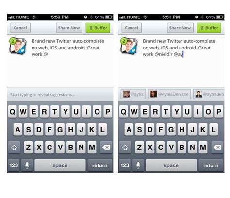 Buffer App Includes Twitter Autocomplete And More The Social Media Hat