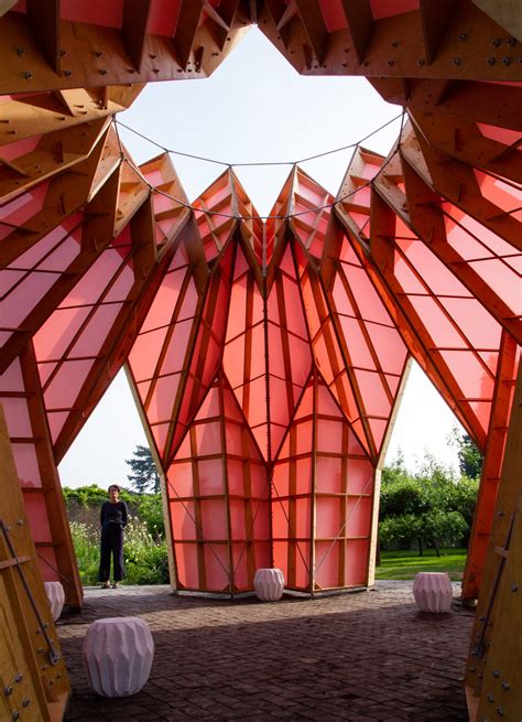 Studio Morison Installs Origami Like Pineapple In 18th Century Garden