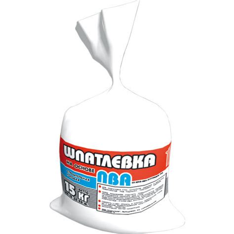 Шпатлевка на основе ПВА (15 кг)