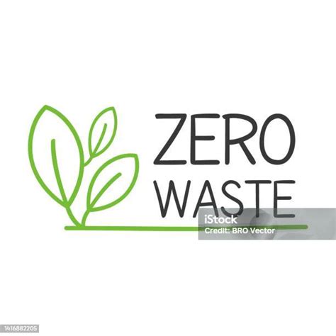 제로 폐기물 라벨 플랫 아이콘 에코 액티비즘 벡터 일러스트레이션을위한 로고 녹색 재활용 화살표와 나뭇잎 행성과 생태 보호 개념 로고에 대한 스톡 벡터 아트 및 기타 이미지