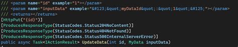 Param Example Attribute Complex Type Support · Issue 2107 · Domaindrivendevswashbuckle