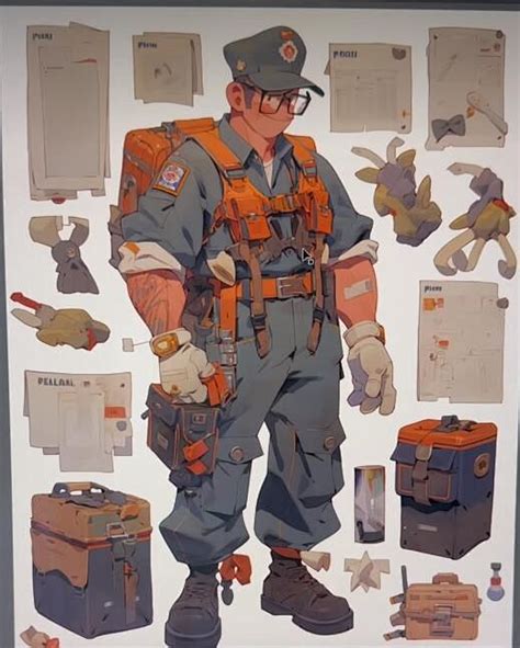 Ai系列 现代，科技角色（卡通，写实）