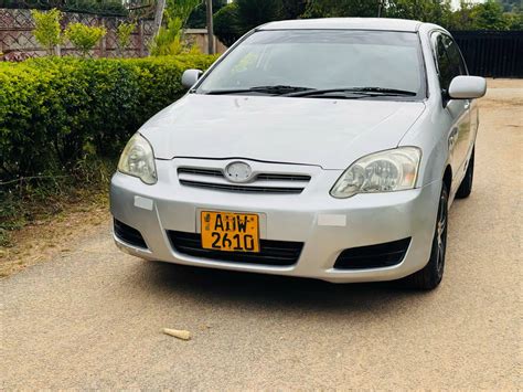 Toyota Runx For Sale In Zimbabwe