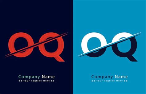 Premium Vector Oq Letter Logo Template Illustration Design