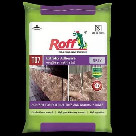 T07 Extrofix Adhesive Packaging Size 20 Kg Bag At 1100 Bag In Chandigarh