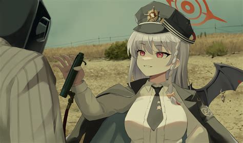 Ziz Pandora707 Haruna Blue Archive Blue Archive No Country For Old Men Black Headwear