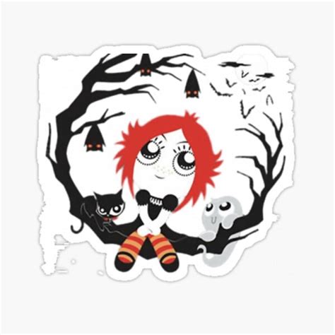 Ruby Gloom Cute Sticker For Sale By BaryonyxStore Redbubble