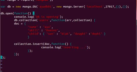 Ubuntu 安裝 Mongodb 的 Nodejs Driver