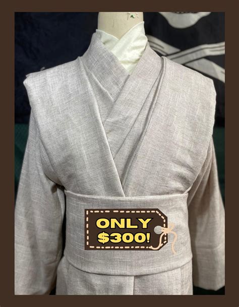 Make Your Own Jedi Message Us To Have A Custom Outfit Made Etsy