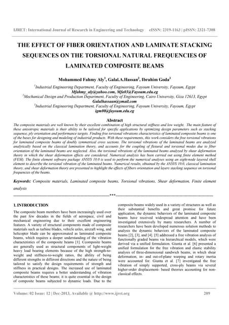 Irjet Bending Analysis Of Functionally Graded Beam Curved In Elevation Using Higher Order