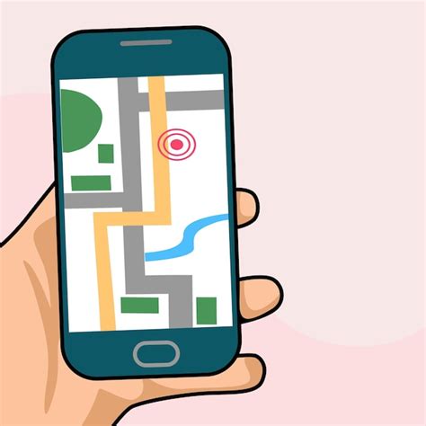 Premium Vector Mobile Gps Navigation And Tracking Concept