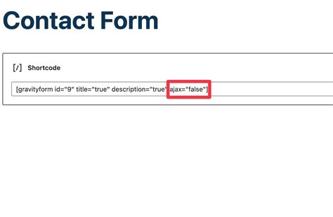 Gravity Forms Shortcodes The Ultimate Guide