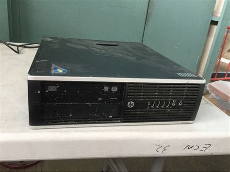Desktop Pc Hp Compaq Elite Sff Appears To Function