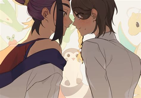 Kieran Juliana Dragonite Furret Applin And 1 More Pokemon And 1 More Drawn By Lane Ouk