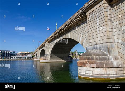 London Bridge In Lake Havasu City Western Arizona United States Stock