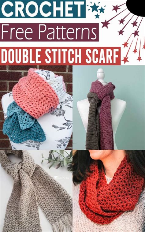 10 Free Double Crochet Scarf Patterns For Beginners Red Agape Blog