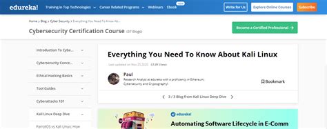 Best Courses For Kali Linux